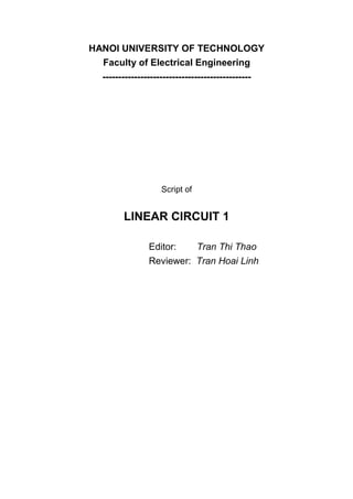 Bai thi nghiem_linear_circuit_cttt | PDF
