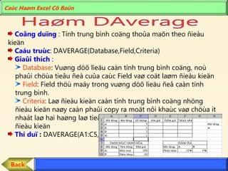Bai thuc hanh 1 Lam quen voi chuong trinh bang tinh Excel.ppt