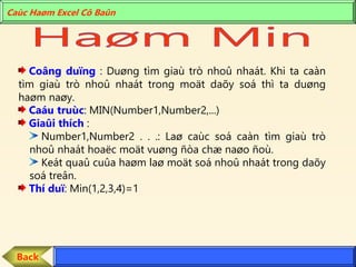 Bai thuc hanh 1 Lam quen voi chuong trinh bang tinh Excel.ppt