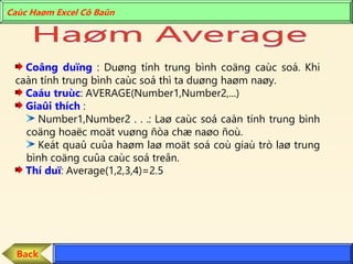 Bai thuc hanh 1 Lam quen voi chuong trinh bang tinh Excel.ppt