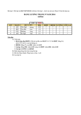 Bai thuc hanh MS ExcelCCCNTT.pdf