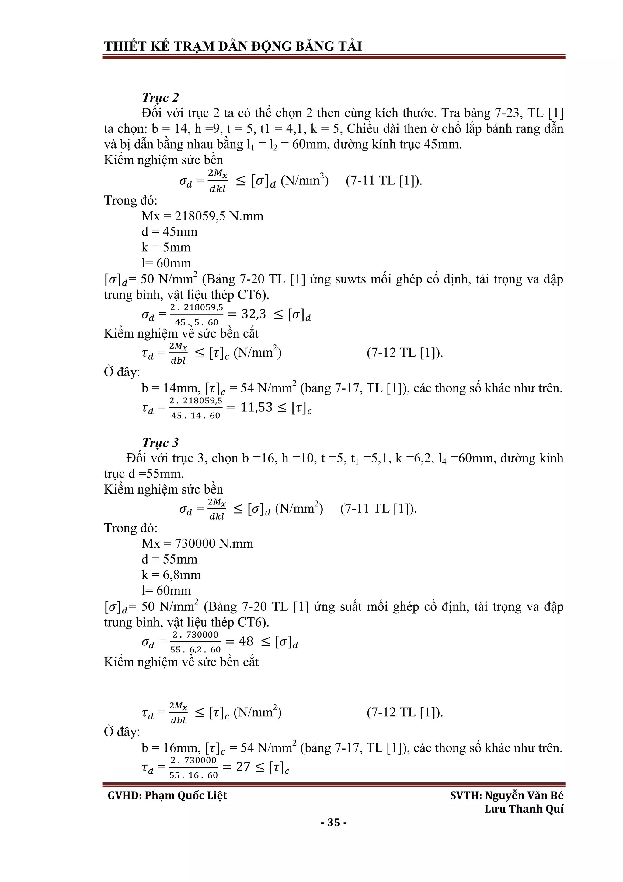 Vaduni - Thuyết minh hộp giảm tốc 2 cấp đồng trục | PDF