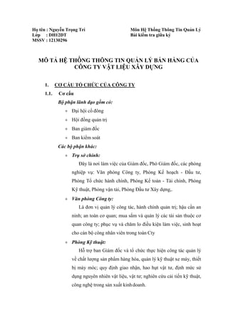 Bai tieu luan_htttql | PDF