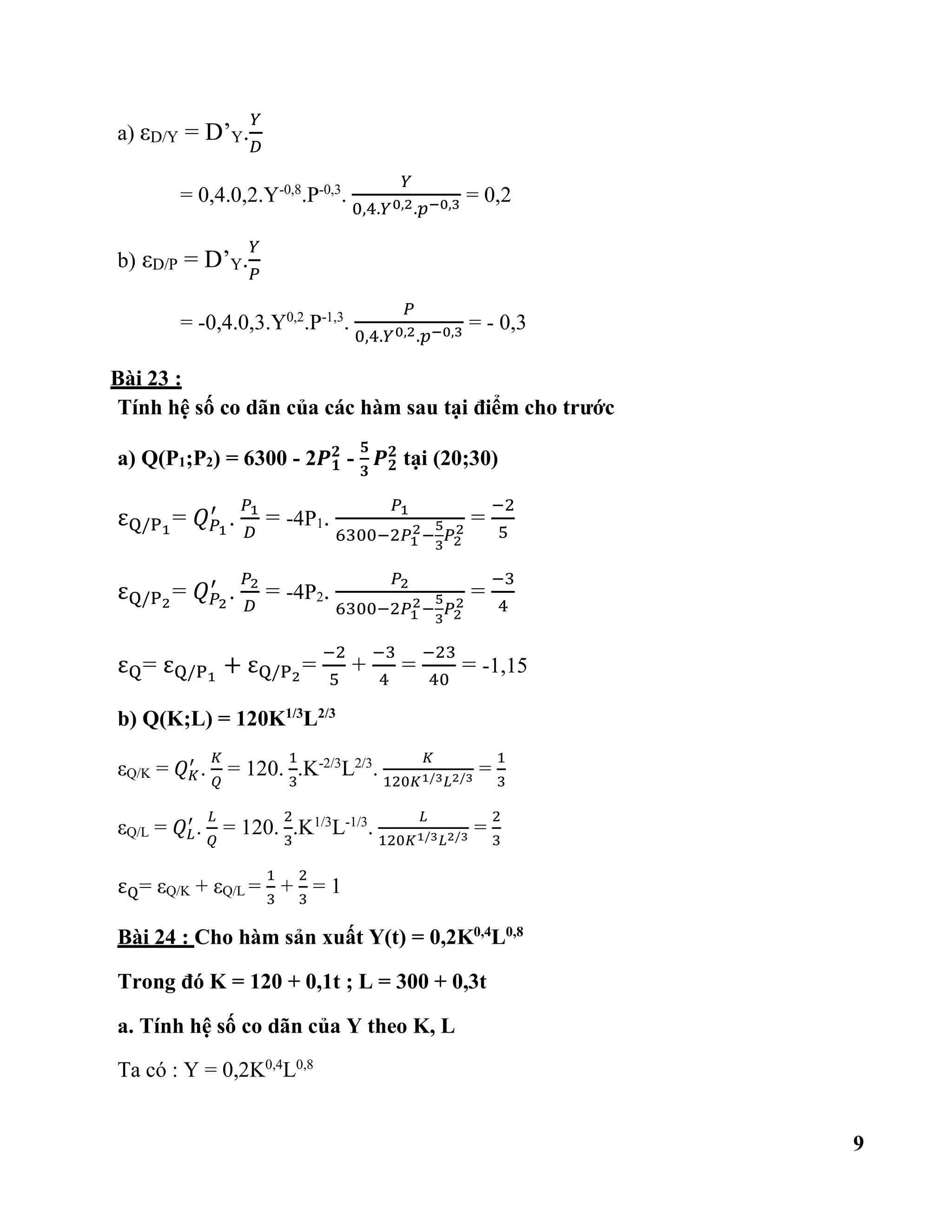 Bai tp dap_an_mo_hinh_toan_kinh_t | PDF