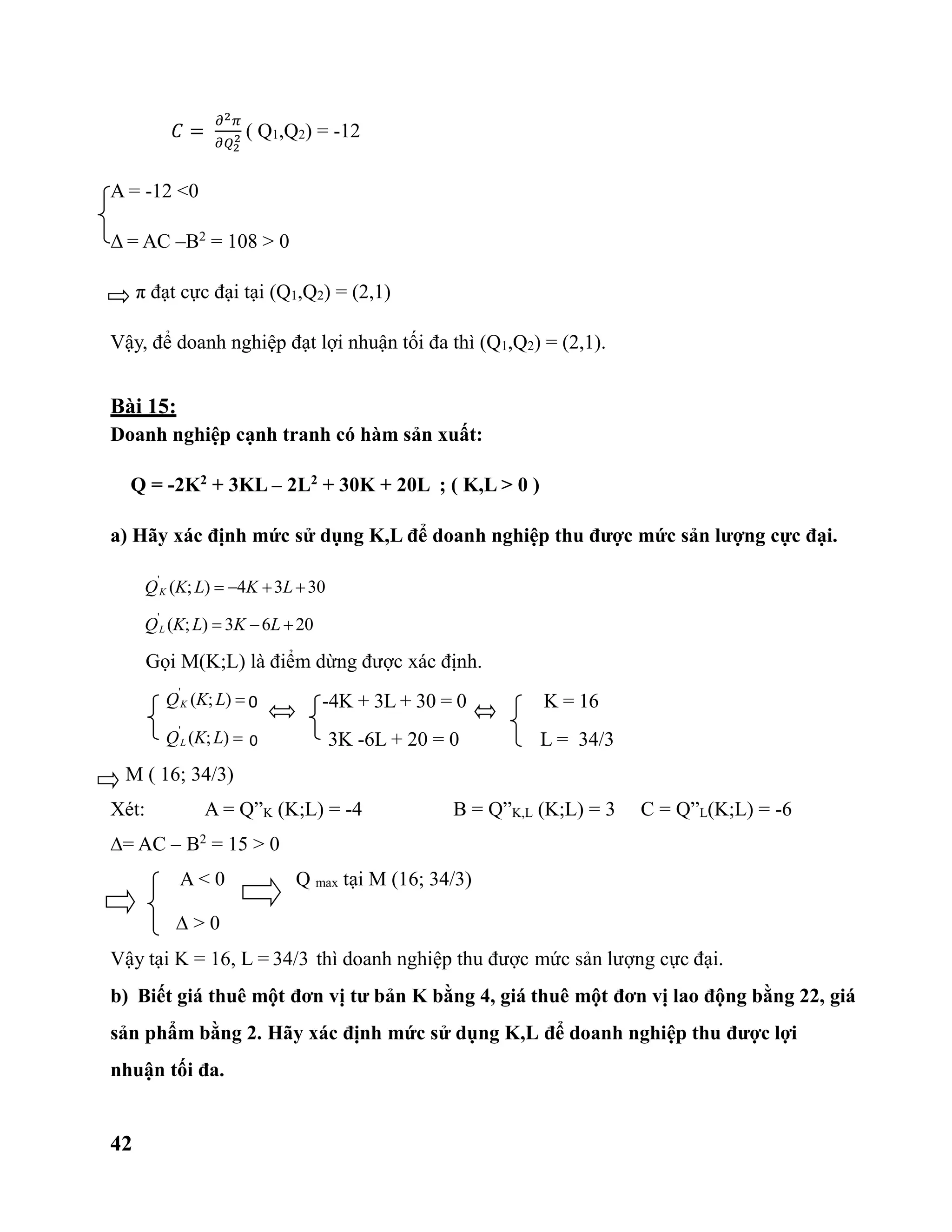 Bai tp dap_an_mo_hinh_toan_kinh_t | PDF