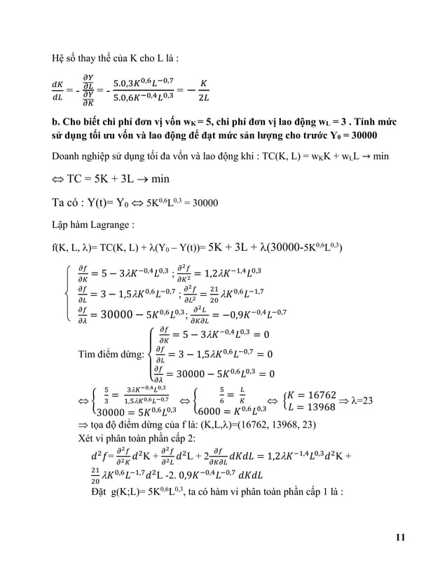Bai tp dap_an_mo_hinh_toan_kinh_t | PDF