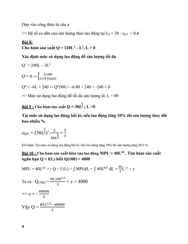 Bai tp dap_an_mo_hinh_toan_kinh_t | PDF