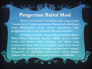Baitul mal | PPT
