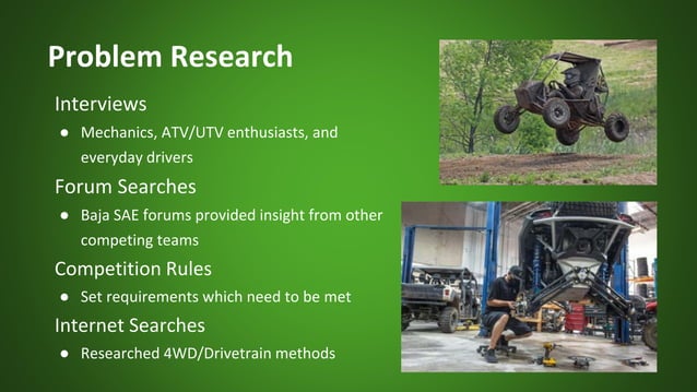 baja-presentation with background, design | PDF