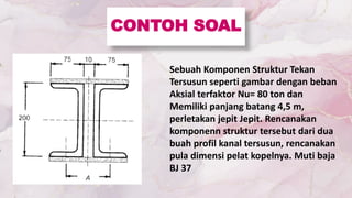 Baja 1 struktur tekan tersusun | PPTX | Civil Engineering Industry | Industries
