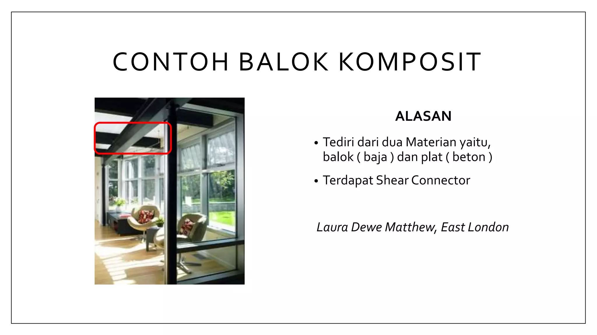 Baja - Balok Komposit | PPTX