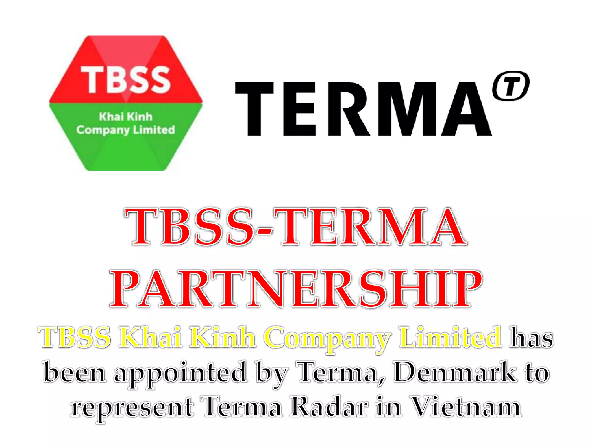 TERMA-TBSS Partnership | PPTX