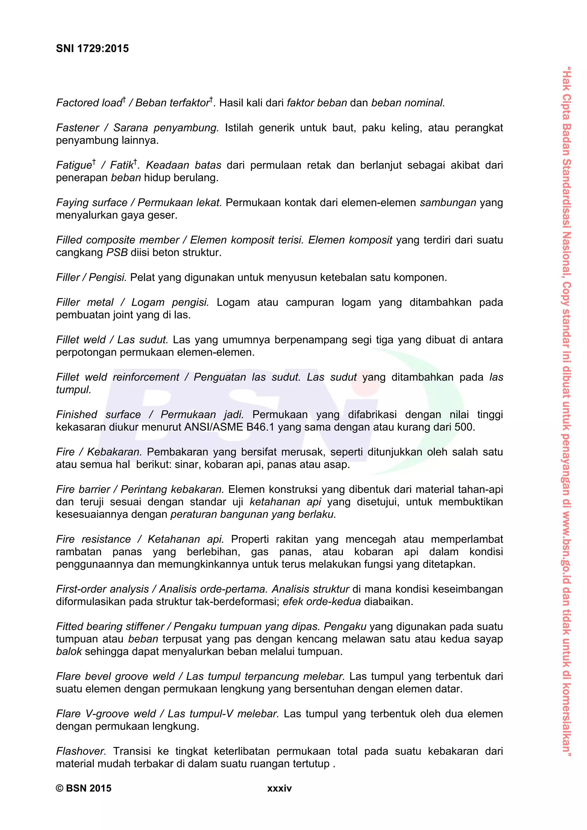 sni 1729-2015 | PDF