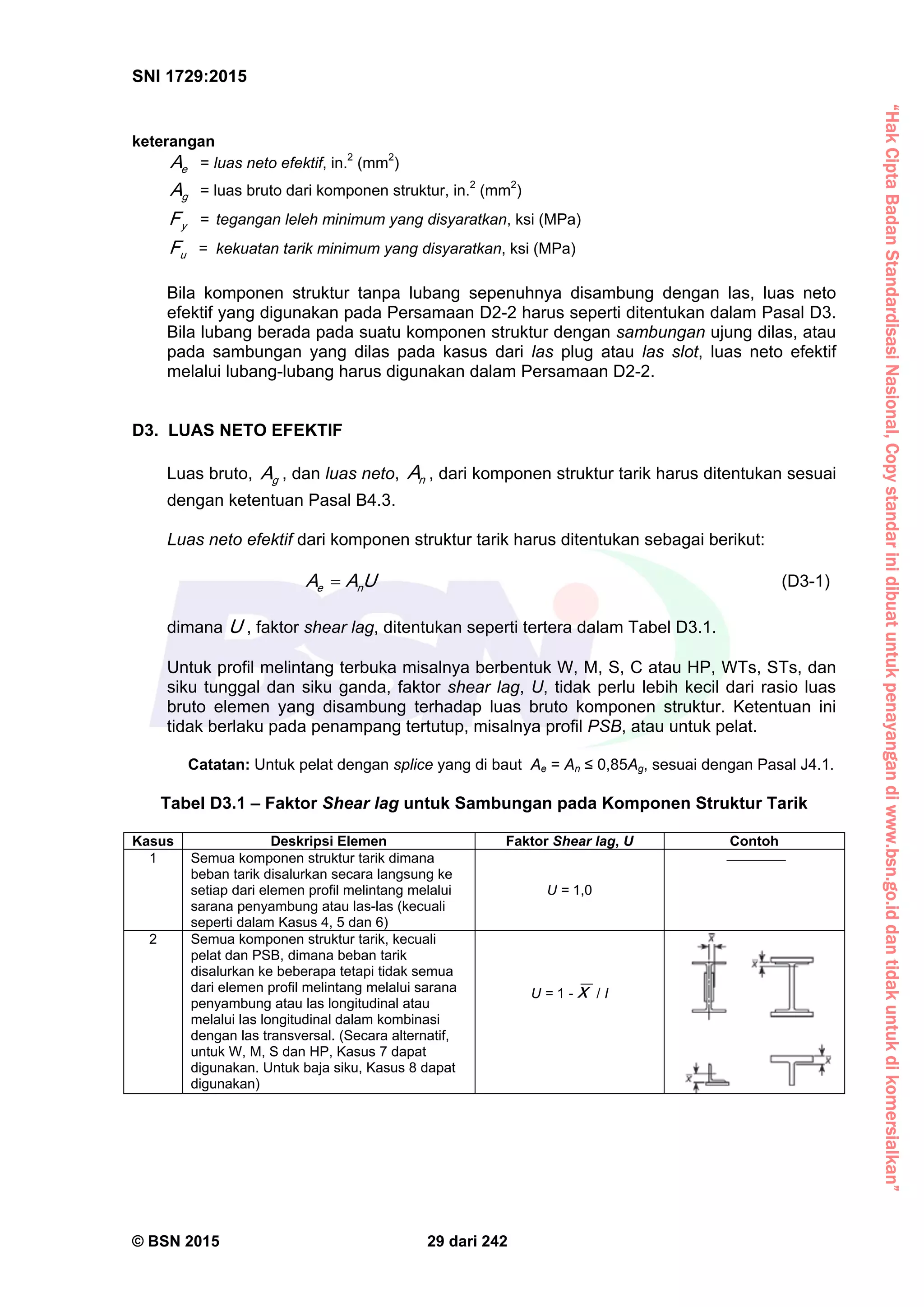 sni 1729-2015 | PDF