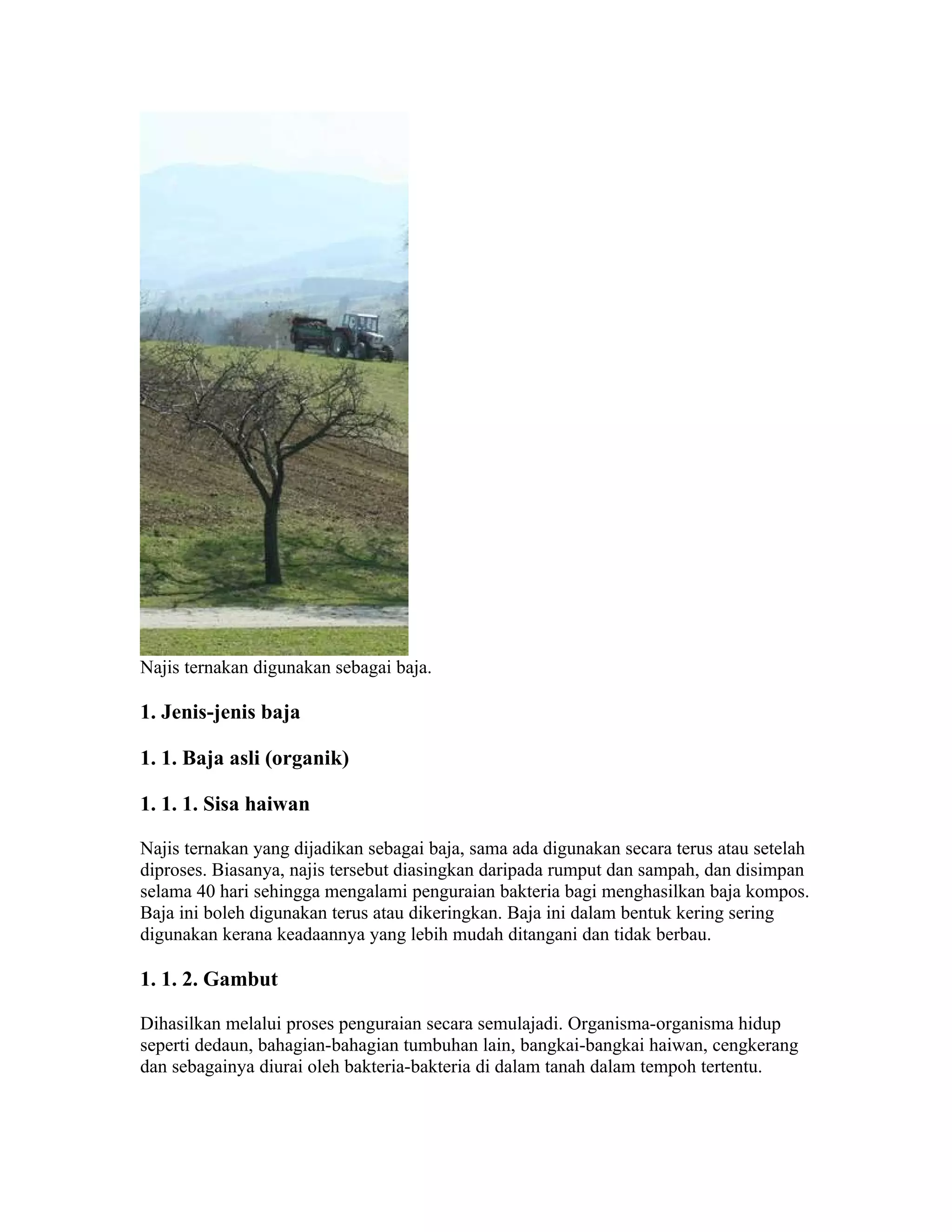 Baja ialah sebatian kimia yang diberikan kepada tumbuhan | DOC