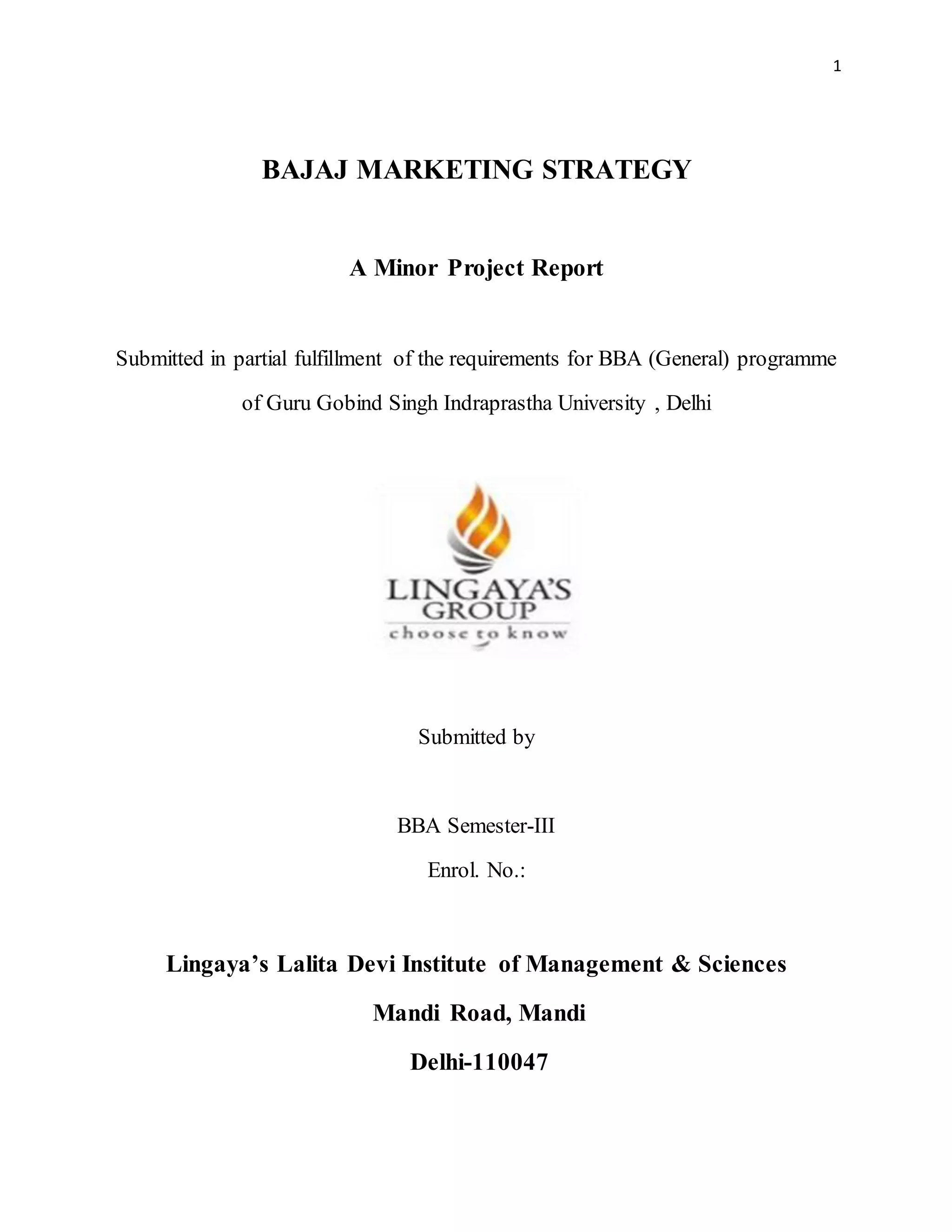 Bajaj | PDF