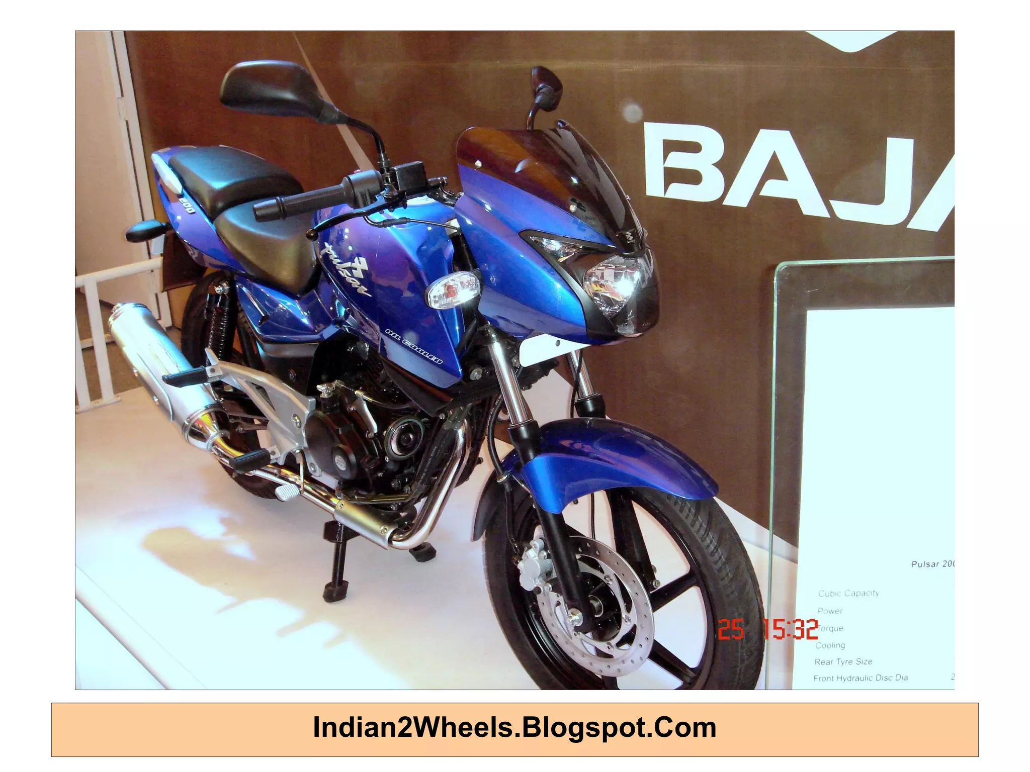 Bajaj Pulsar 200 C.C DTSI Photos | PPT