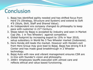 Bajaj 7 s framework by rakesh | PPTX