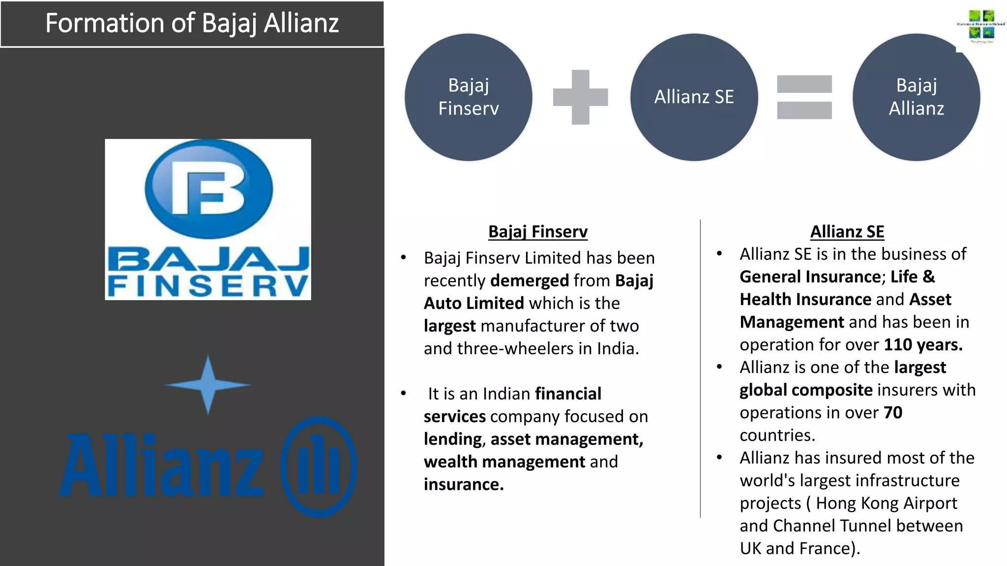 Bajaj allianz general insurance for Insurance | PPTX