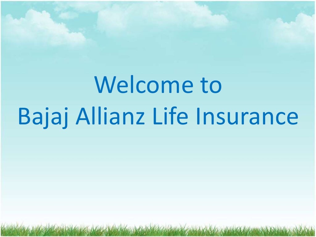 Bajaj allianz life insurance Bajaj allianz life insurance