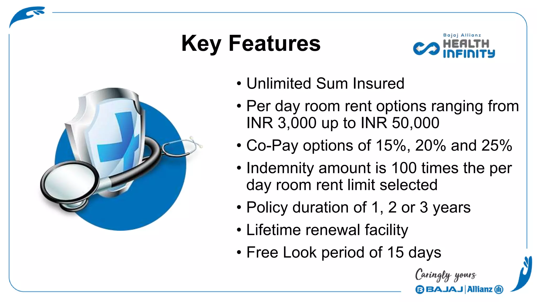 Health Infinity Plan - Bajaj Allianz | PPTX
