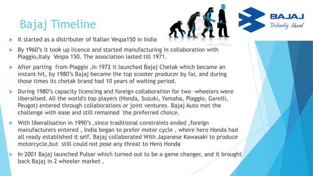 Marketing strategies adopted by Bajaj auto | PPTX