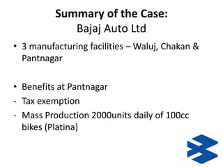 Bajaj auto ltd | PPTX
