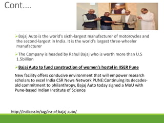Bajaj auto ssm project. | PPTX