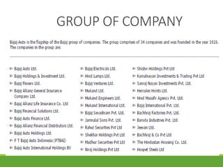 Bajaj auto ssm project. | PPTX