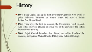 Bajaj capital - Company Overview | PPTX