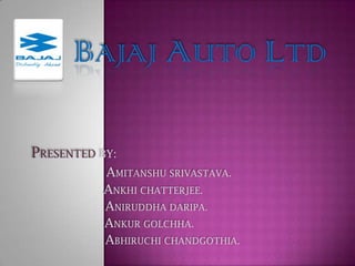 Bajaj Auto | PPTX