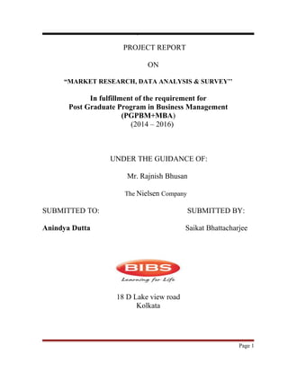 Bajaj project final | DOC