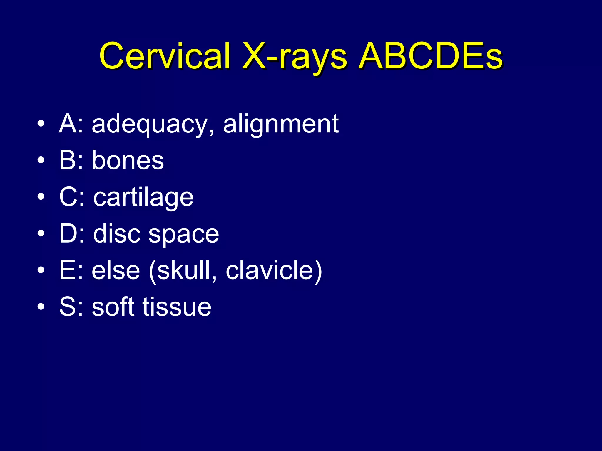 Bajammal 2006 Upper Cervical Trauma | PPT