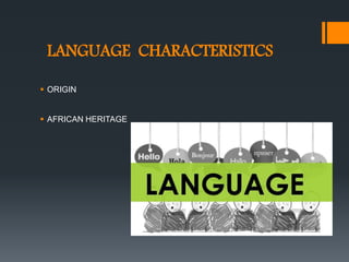 Bajan creole Presentation | PPTX