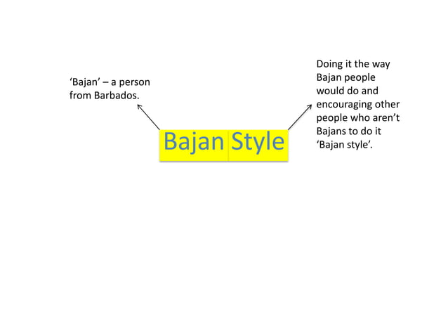 Bajan style lyrics analysis | PPT