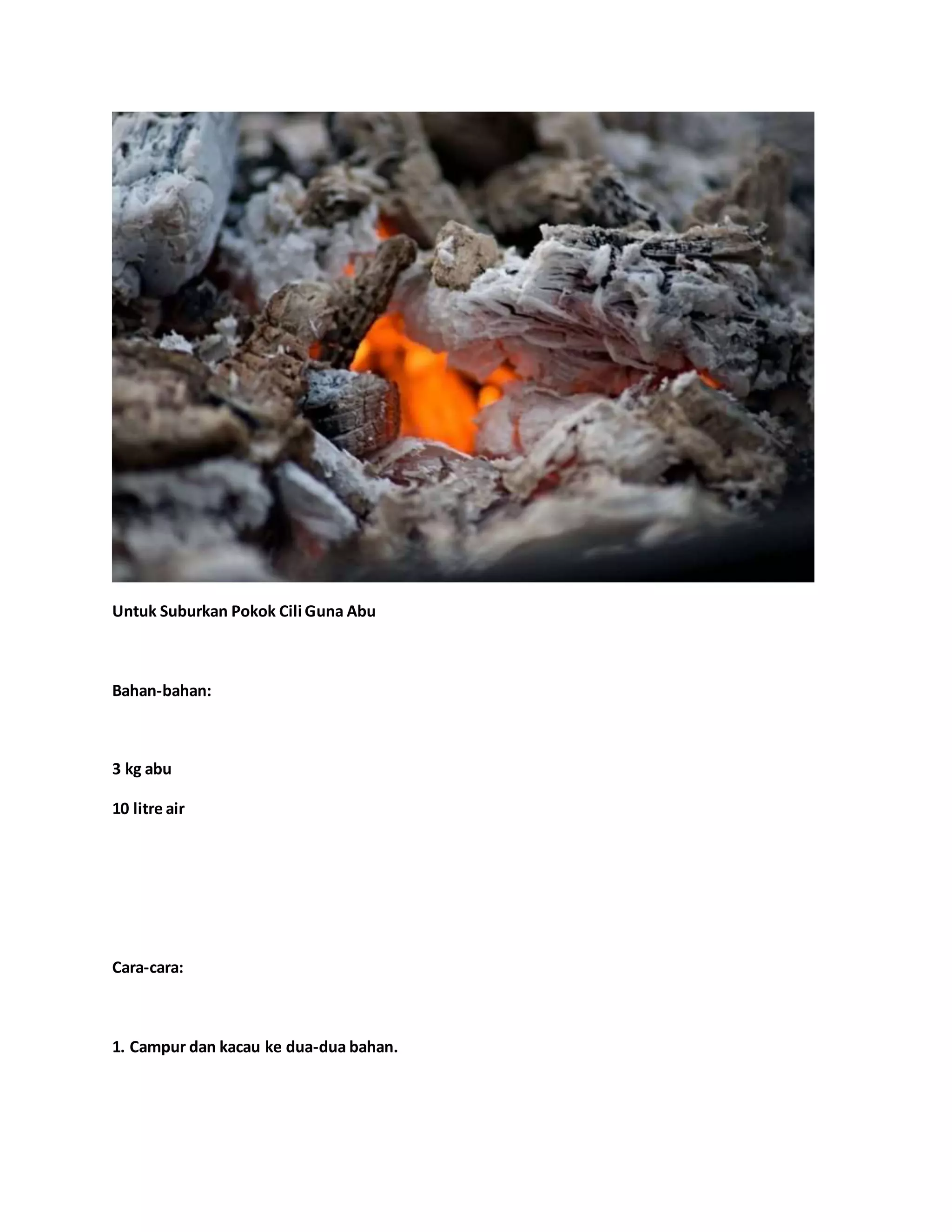 Baja organic utk cili padi | PDF