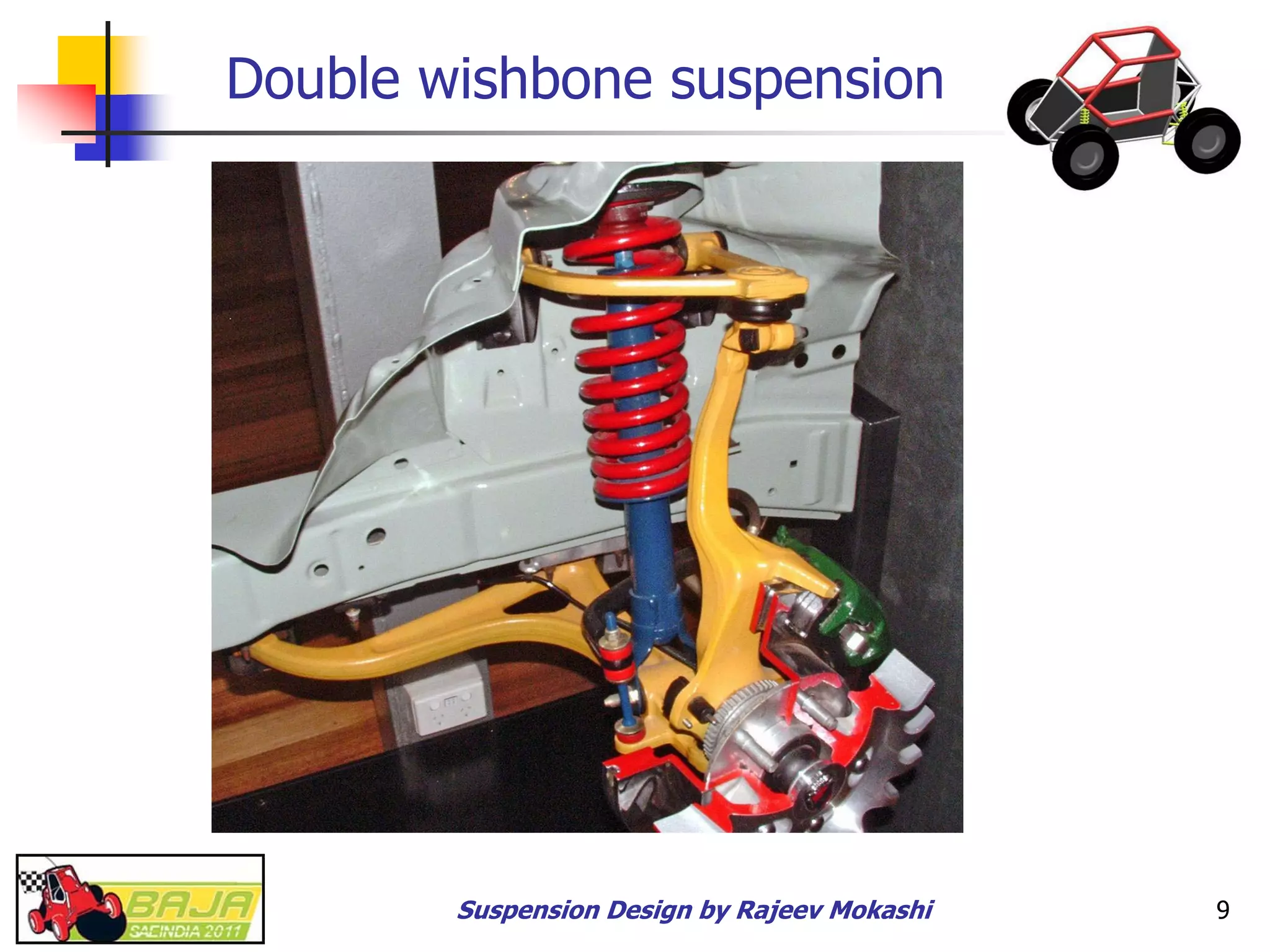 Baja sae india suspension design | PDF