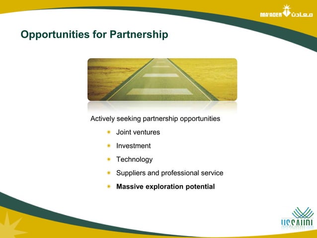 Saudi Arabian Mining Company | PPTX | Commodities | Economy