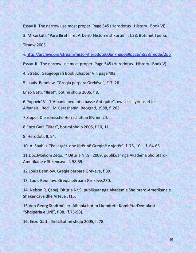 Illyrian languages, history and epigraphy. | DOCX | Genealogy and ...