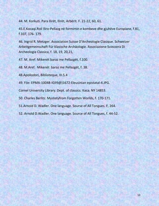 Illyrian languages, history and epigraphy. | DOCX | Genealogy and ...