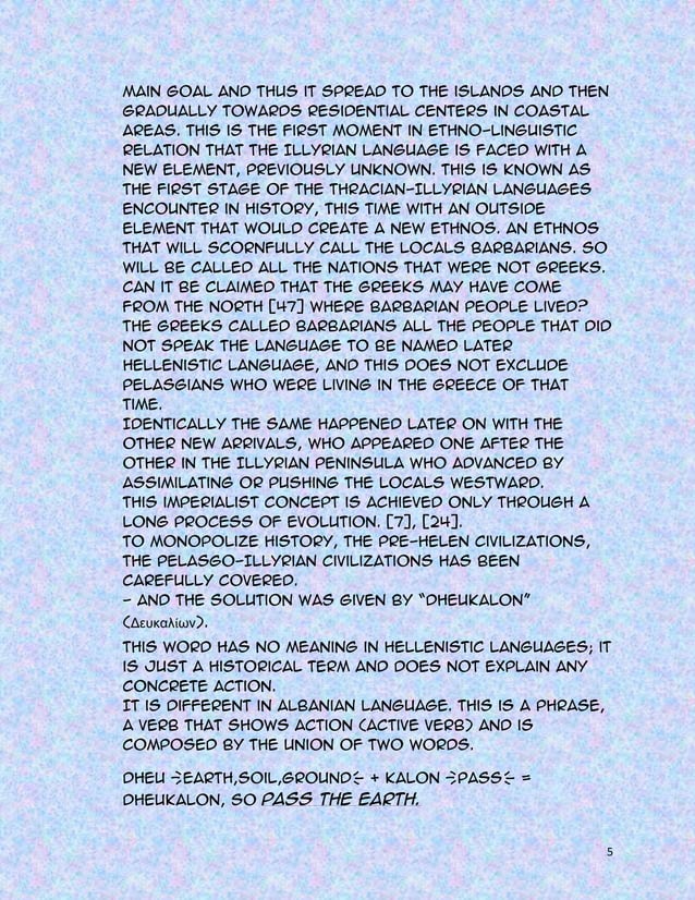 Illyrian languages, history and epigraphy. | DOCX | Genealogy and ...