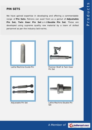 Bajrangi Industries, Rajkot, Lathe Machine Parts | PDF