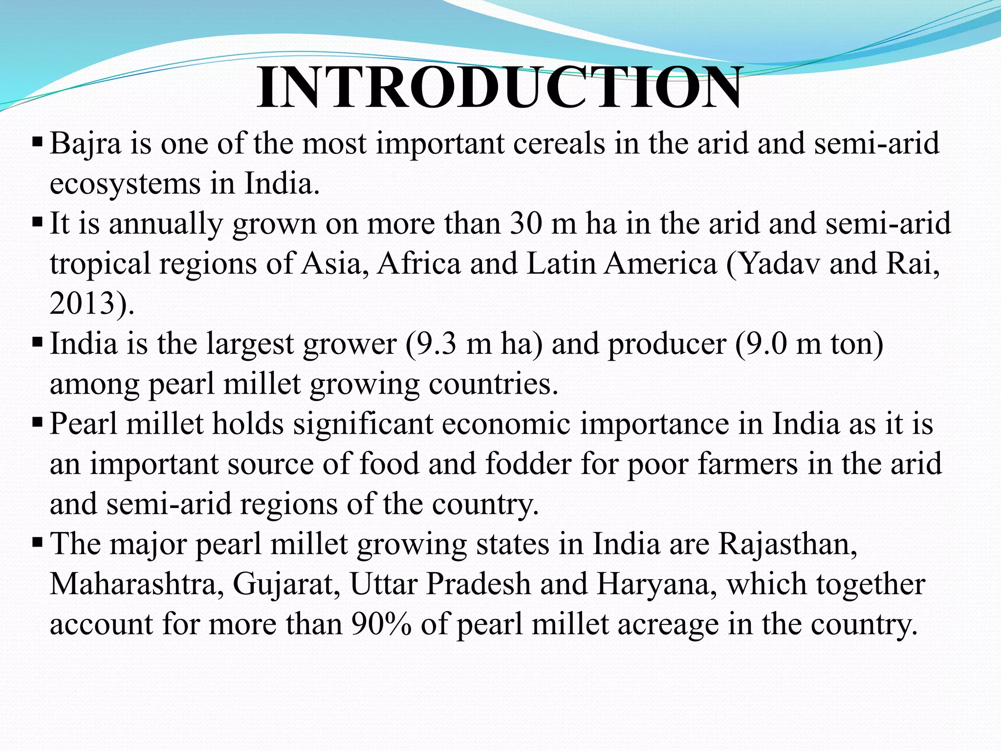 Bajra seed production | PPTX