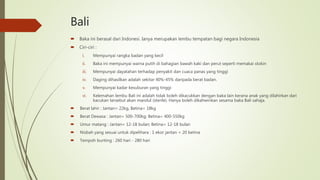 Baka Lembu Pedaging di Malaysia | PPT