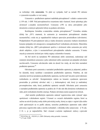 Bakalárska práca - Predbežné opatrenia v občianskom súdnom konaní | PDF