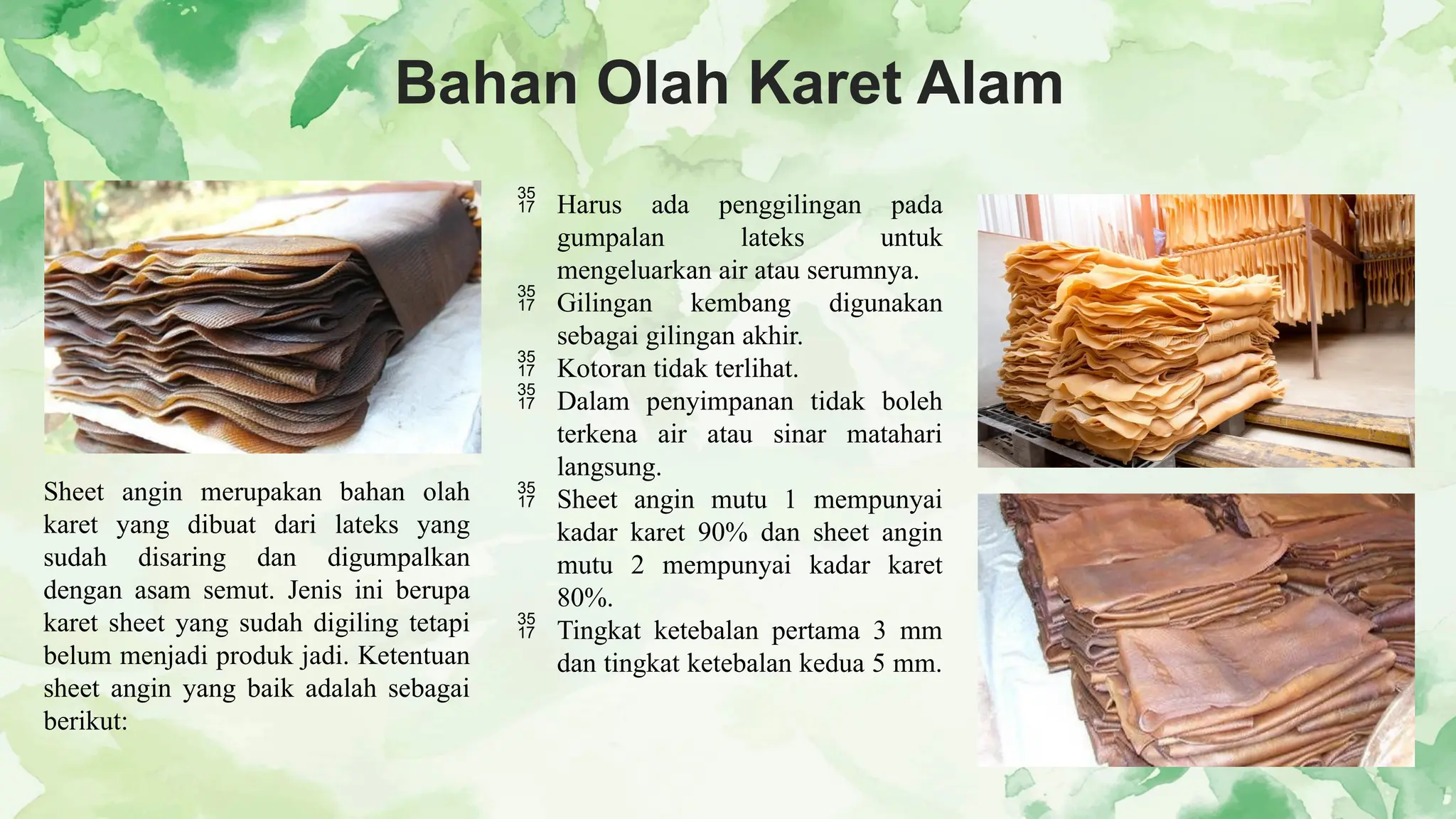TEKNOLOGI KARET CHAPTER 1 TENTANG LATEKS | PPTX