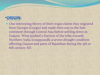 Bakarwal Tribe of Jammu & Kashmir | PPTX