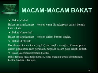 - bakat.ppt