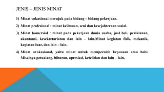 Bakat dan minat | PPTX