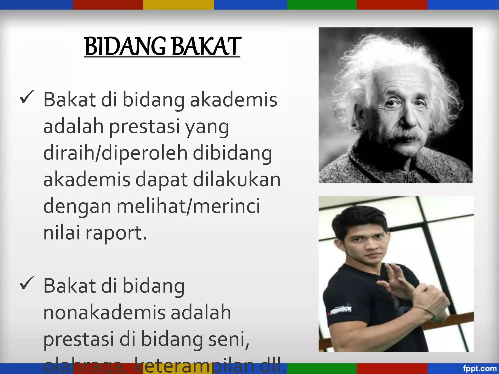 Bakat dan minat | PPTX